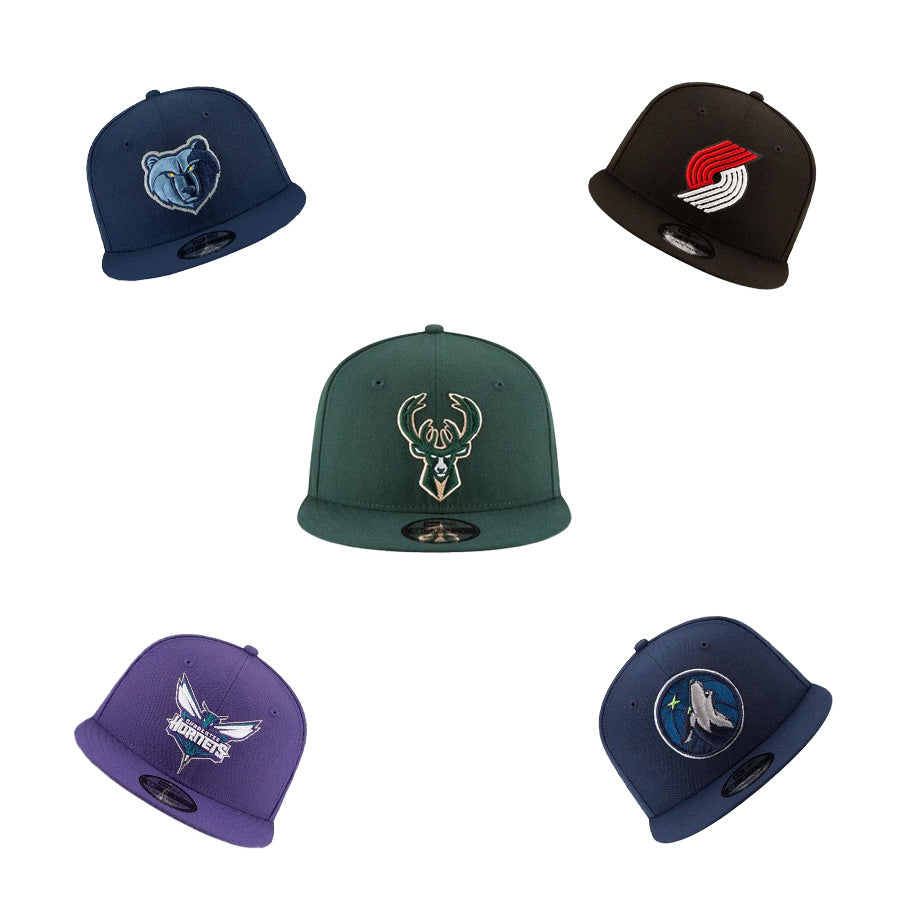 Basketball NBA Team Collection 9FIFTY Snapback Hats – Basketball Hall ...